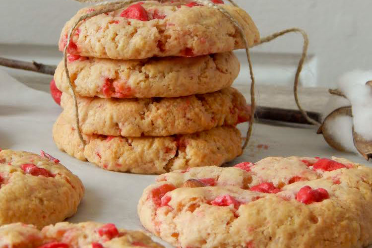 Recette facile : cookies moelleux aux pralines roses - June's cooking